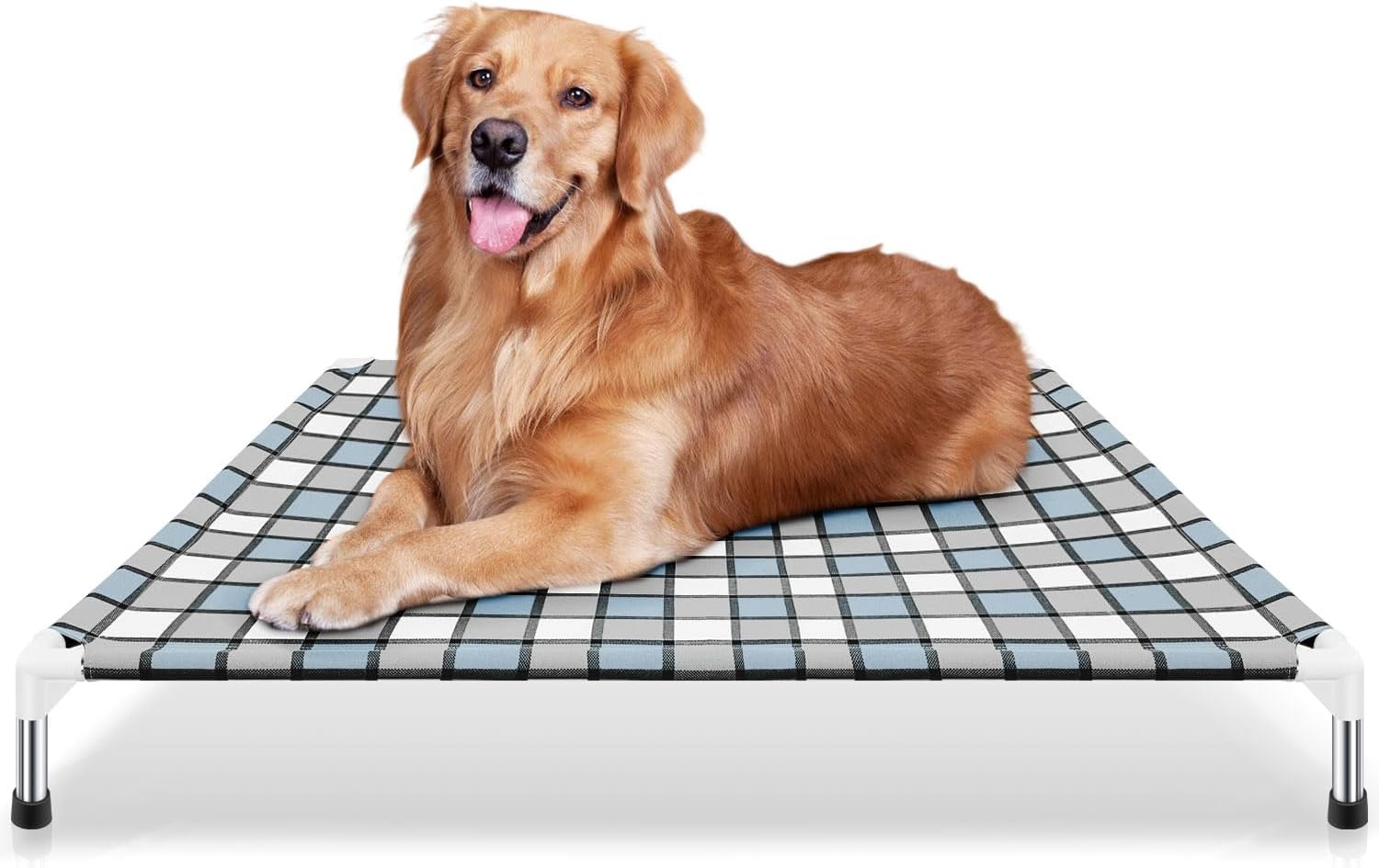 Amazon.com : Elevated Dog Bed Pet Cot - Dog Cots Beds for Large Dogs ...