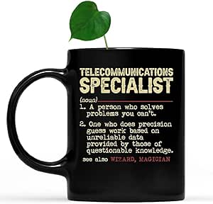Amazon.com: Vintage Telecommunications Specialist Definition Mug ...