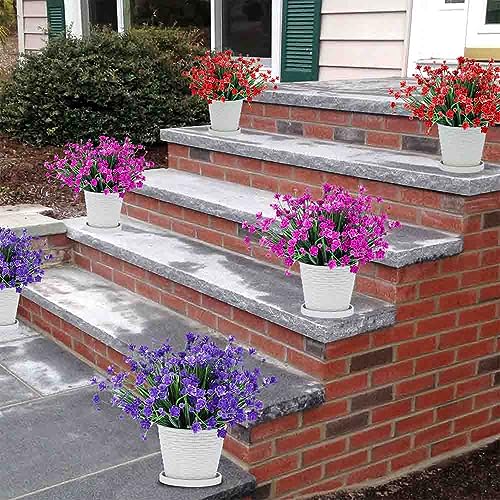 Snapklik.com : 10 Bundles Artificial Flowers Faux Flowers Spring Grass ...