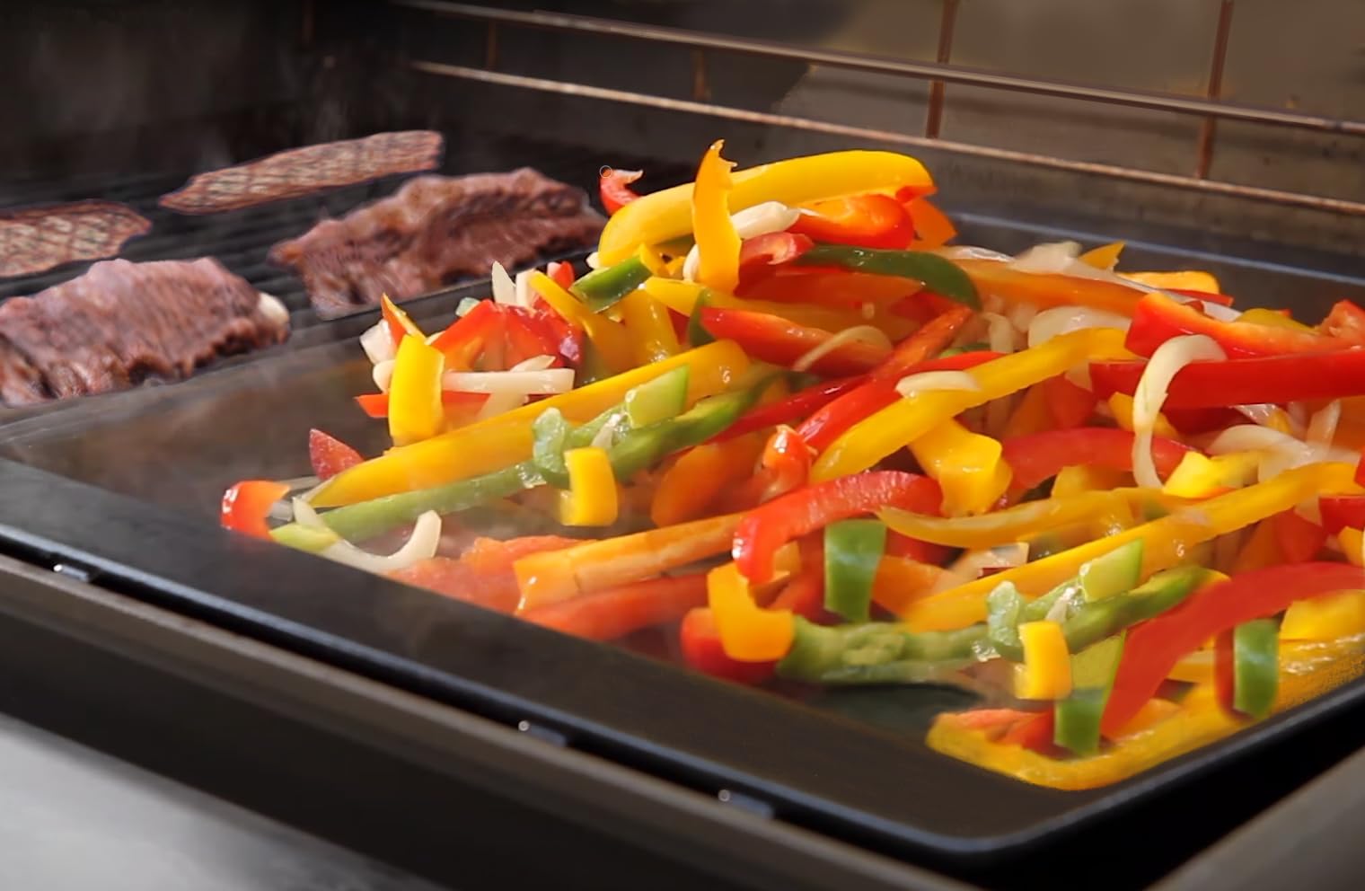 BBQMFG Cast-iron Griddle Insert for Weber Genesis 300 Series Gas Grills ...