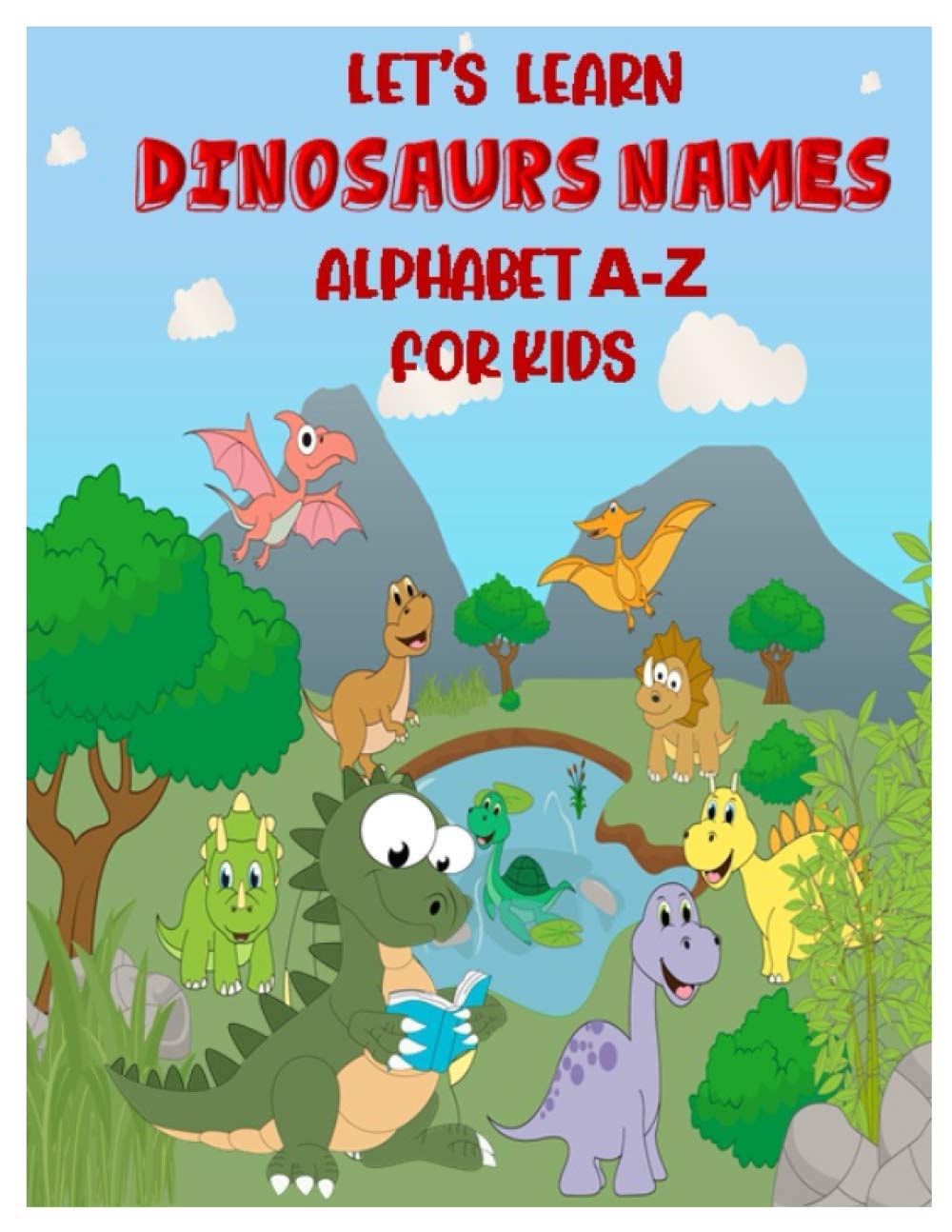 Lets Learn Dinosaurs Names Alphabet A Z For Kids Abcs | Desertcart ...