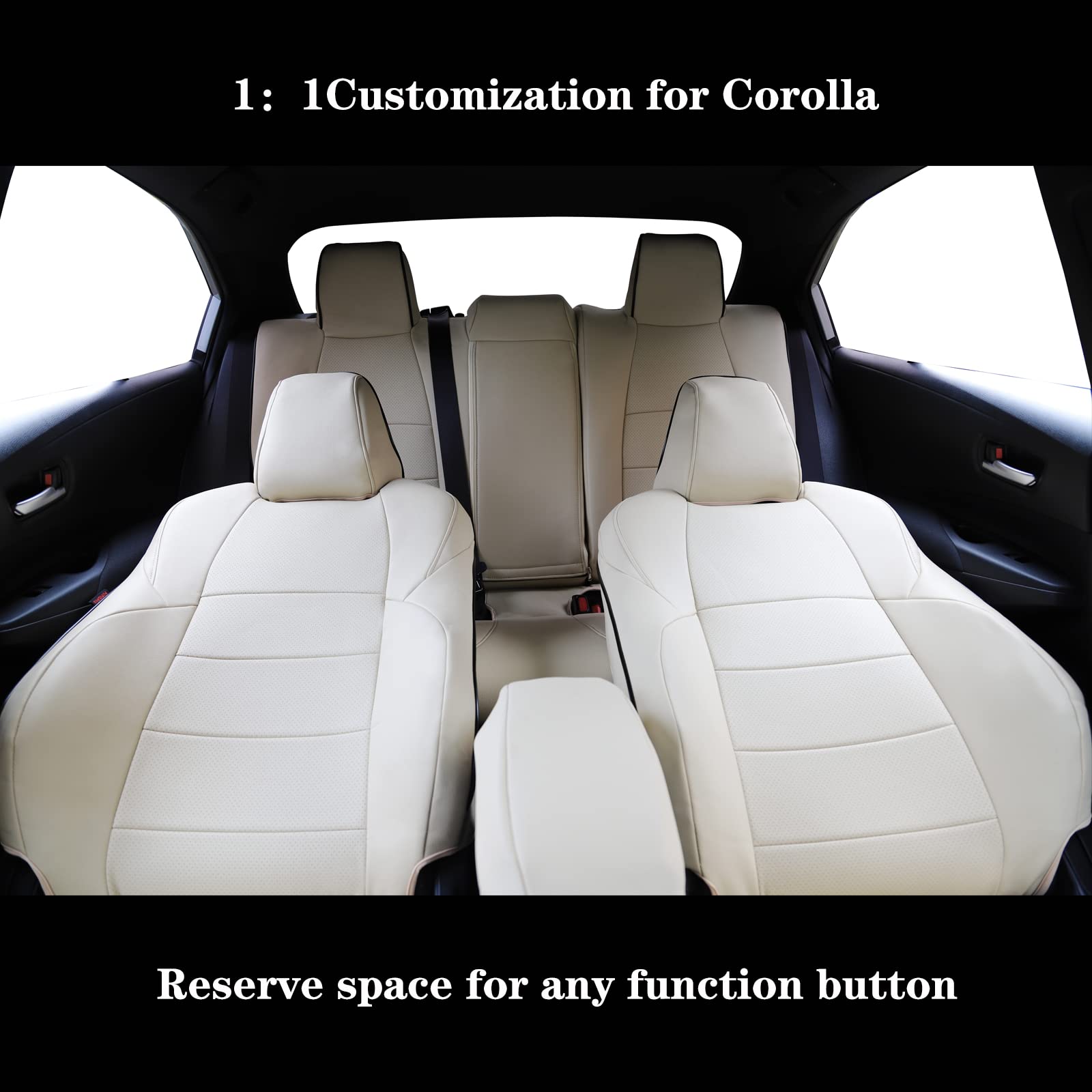 Snapklik.com : HKZ Custom Fit Full Set Car Seat Covers For Select ...