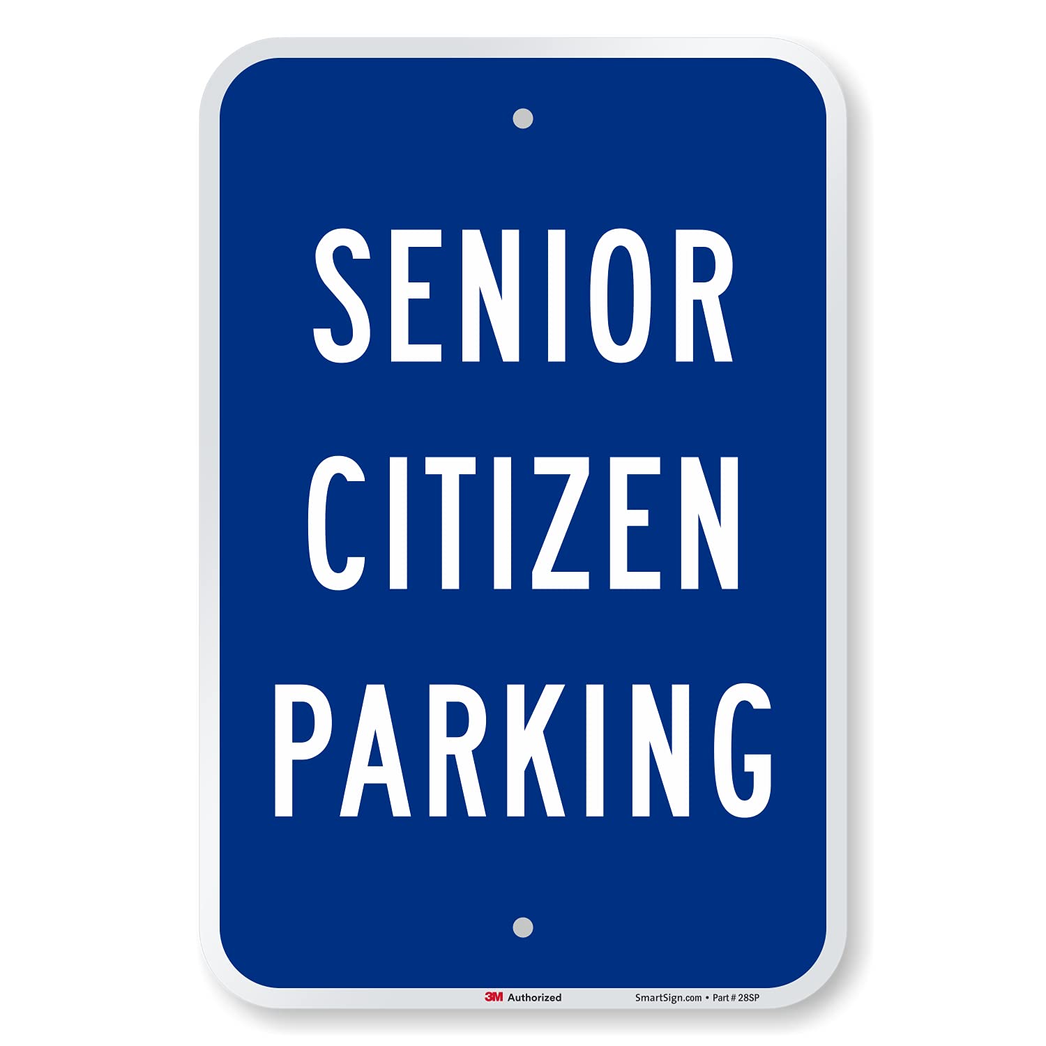 Amazon.com: SmartSign 18 x 12 inch “Senior Citizen Parking” Metal Sign ...