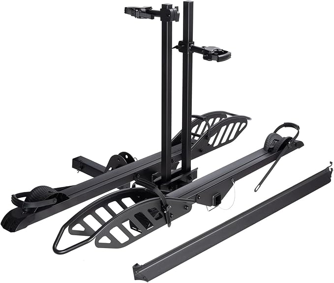 CRAVOT CyberRack E2 Hitch 2 EBike Rack with Ramp, 200 lbs Capacity ...