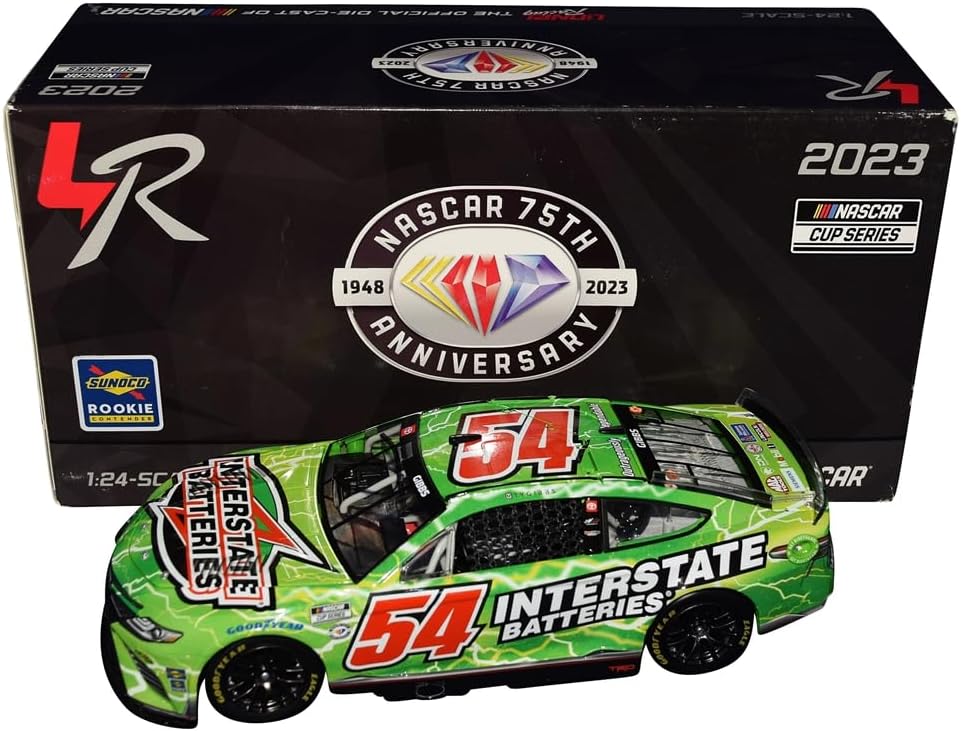 AUTOGRAPHED 2023 Ty Gibbs #54 Interstate Batteries Racing (Joe Gibbs ...
