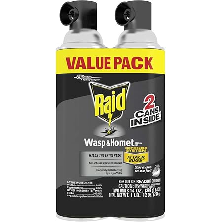 Amazon.com : EcoSMART Organic Wasp and Hornet Killer, 14 oz Aerosol ...