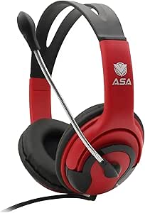 ASA Gaming Headset with Built-in Noise Reduction Microphone for Laptop ...