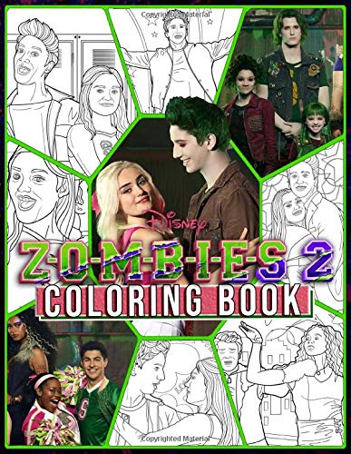 Zombies 2 Coloring Book Z O M B I E | Desertcart INDIA