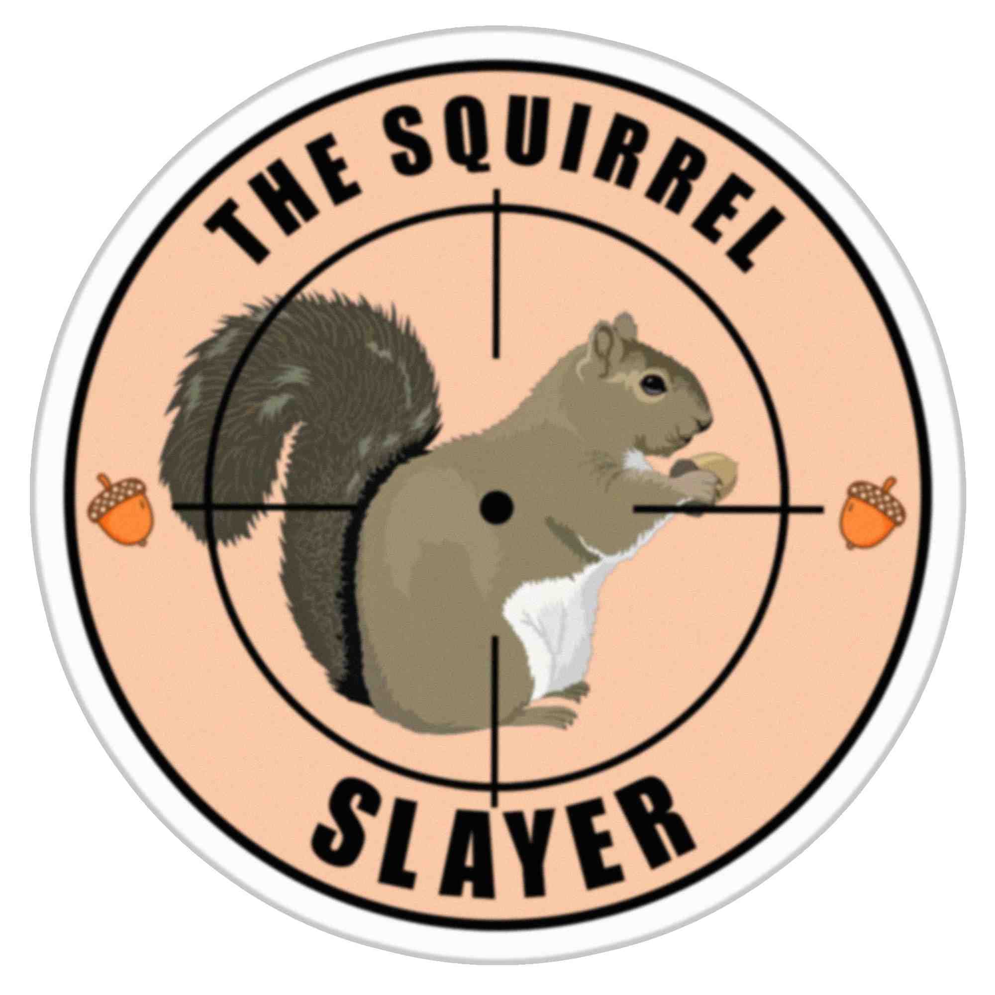 Amazon.com: Hunter Sticker Squirrel Hunter The Squirrel Shoot Squirrels ...