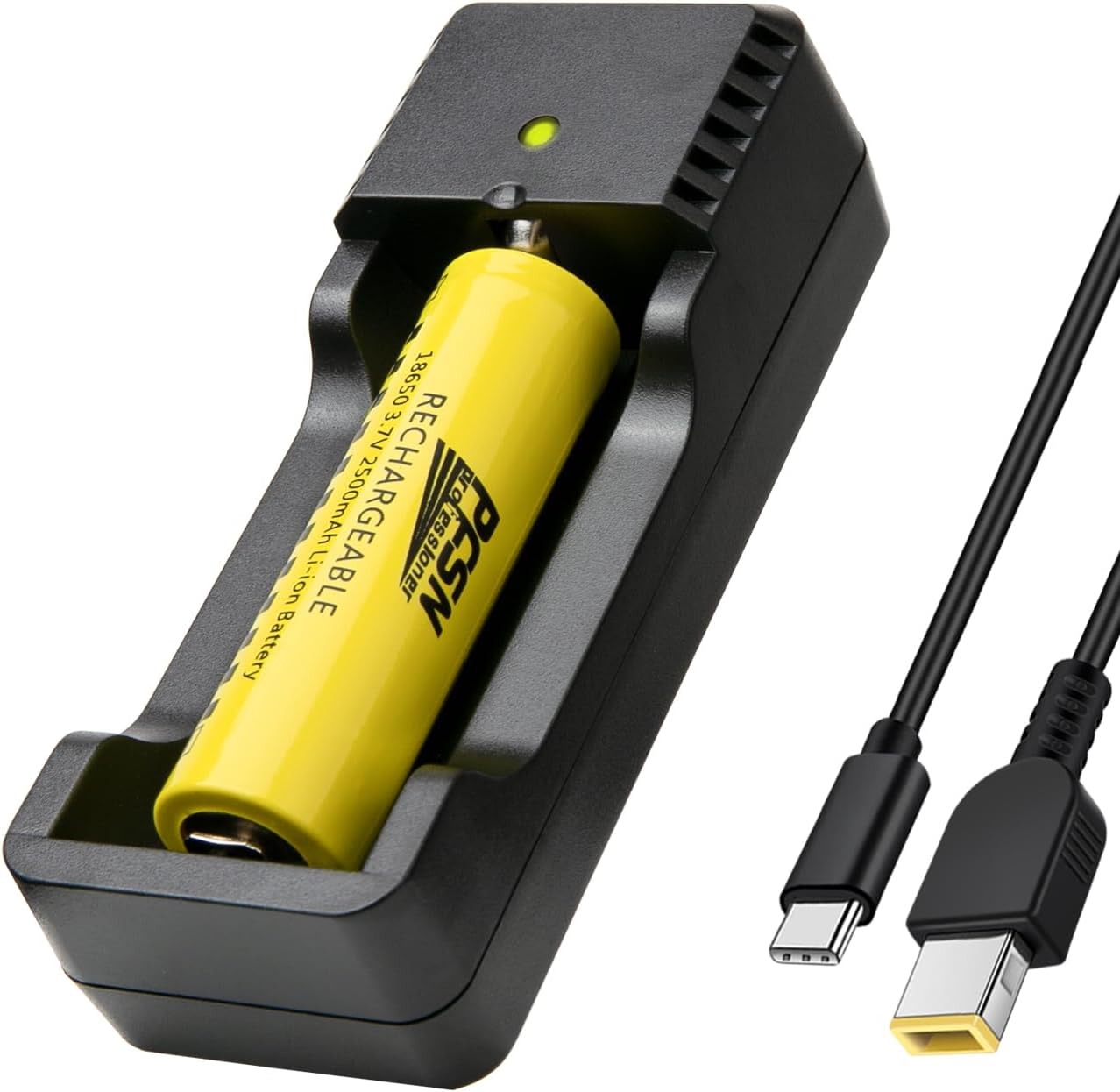 10W USB 18650 Battery Charger - PFSN Universal Intelligent Fast Lithium ...