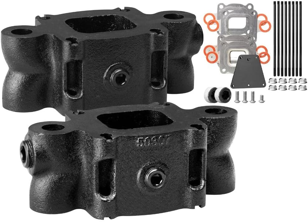 Amazon.com: Mercruiser Set of 2 Dry Joint 3” Spacers with Riser Extension Kit - Replaces ...