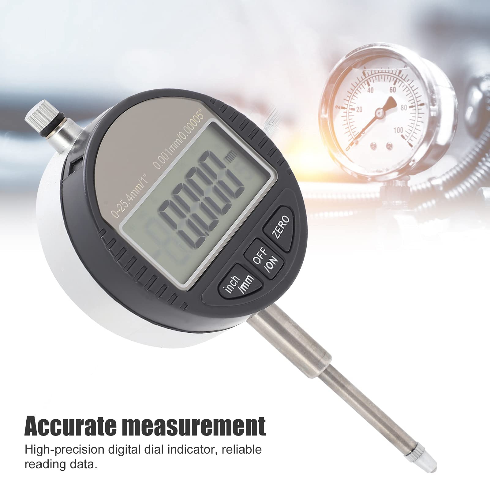 Digital Dial Indicator Accurate Measurement 0 25 4mm 0 001mm ...