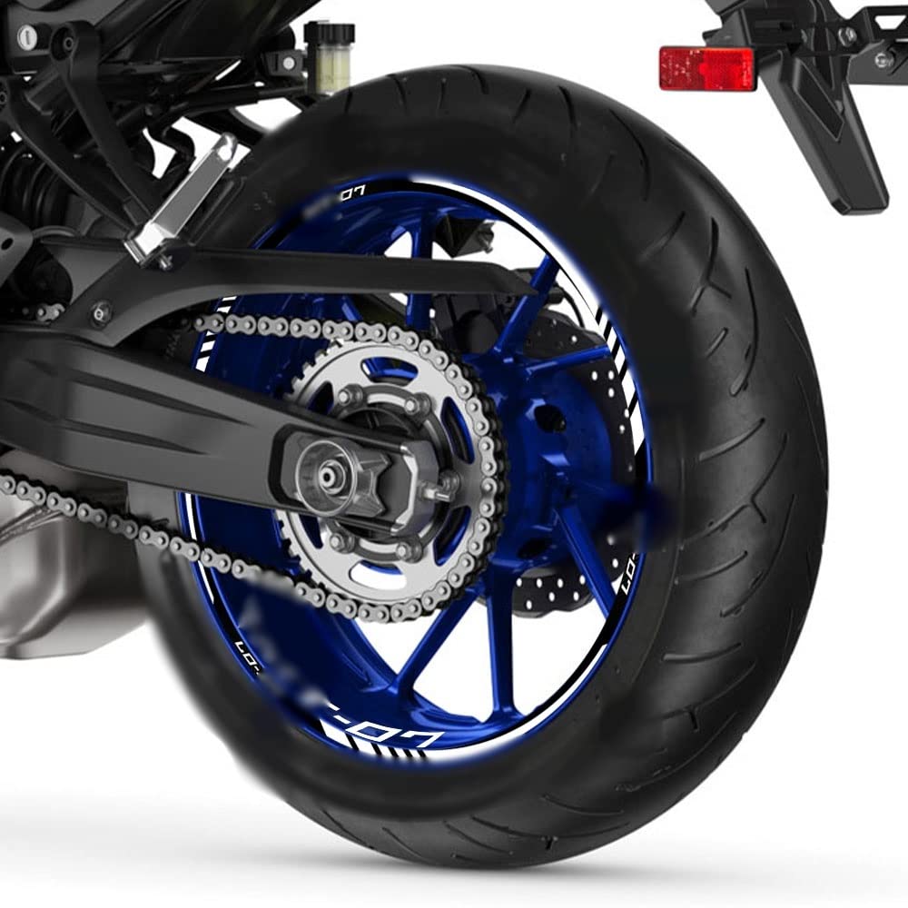 8x Yamaha MT09SP MT10 MT07 Vinyl Wrapping Mt-07 Rim, 41% OFF