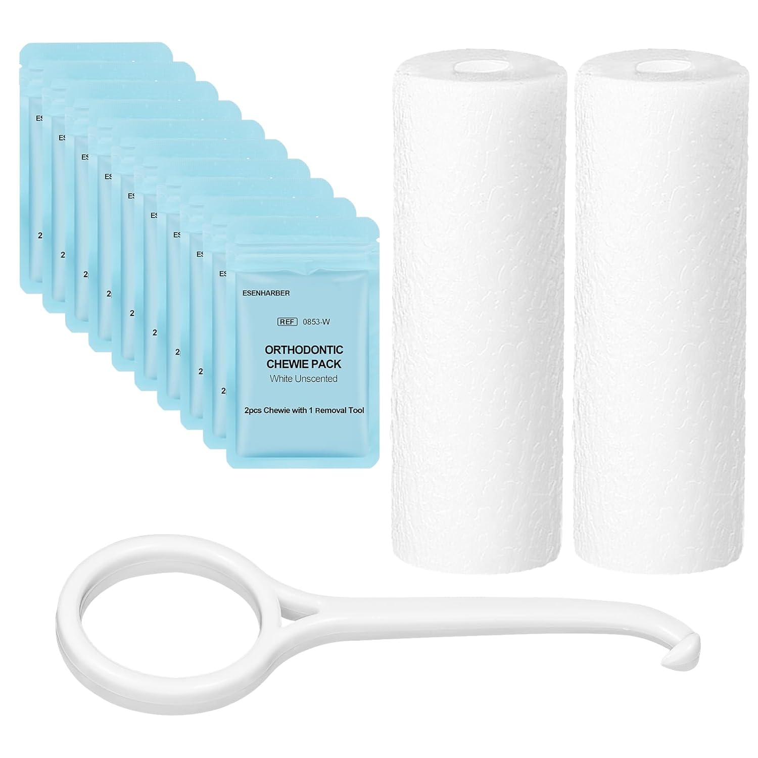 Amazon.com : ESENHARBER Chewies For Invisalign Aligners - 20 Pcs ...