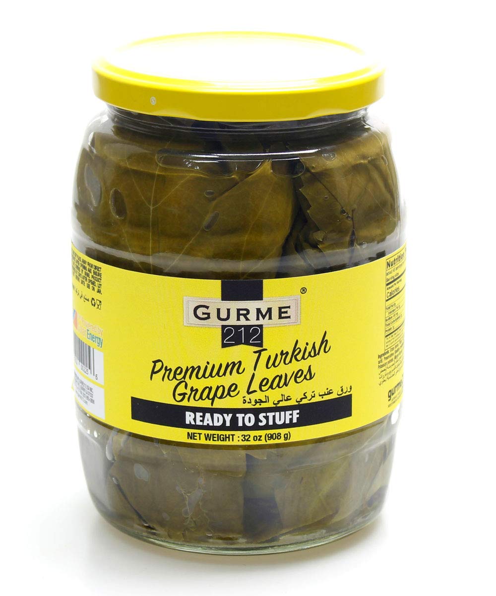 Amazon.com: Gurme212 Premium Hojas de uva turca 32 oz : Comida Gourmet ...