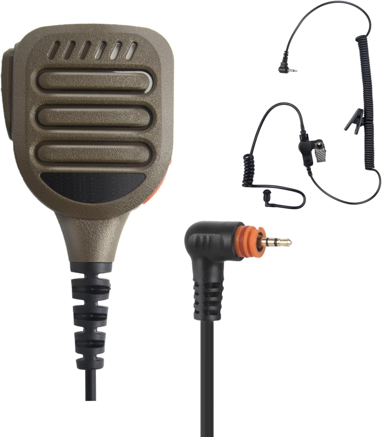 Amazon.com: Pdflie IP65 Waterproof Remote Speaker Lapel Shoulder Mic ...