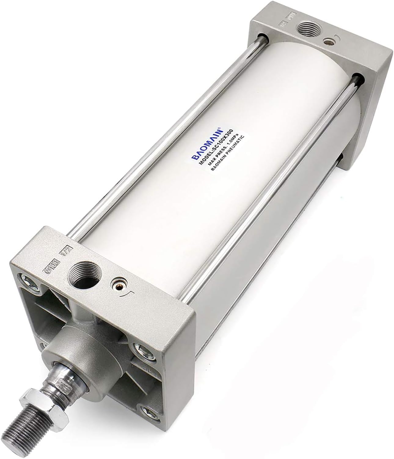 Amazon.com: Baomain Pneumatic Air Cylinder SC 100 x 300,PT 1/2,Bore 3. ...