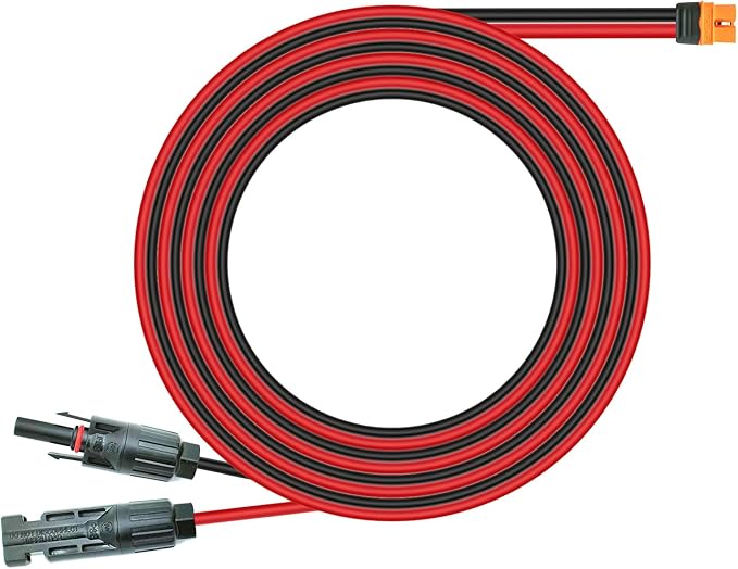 Amazon.com: Magiktech Solar Panel Kits Charge Cable with XT60i Connectors,Solar Connectors to ...