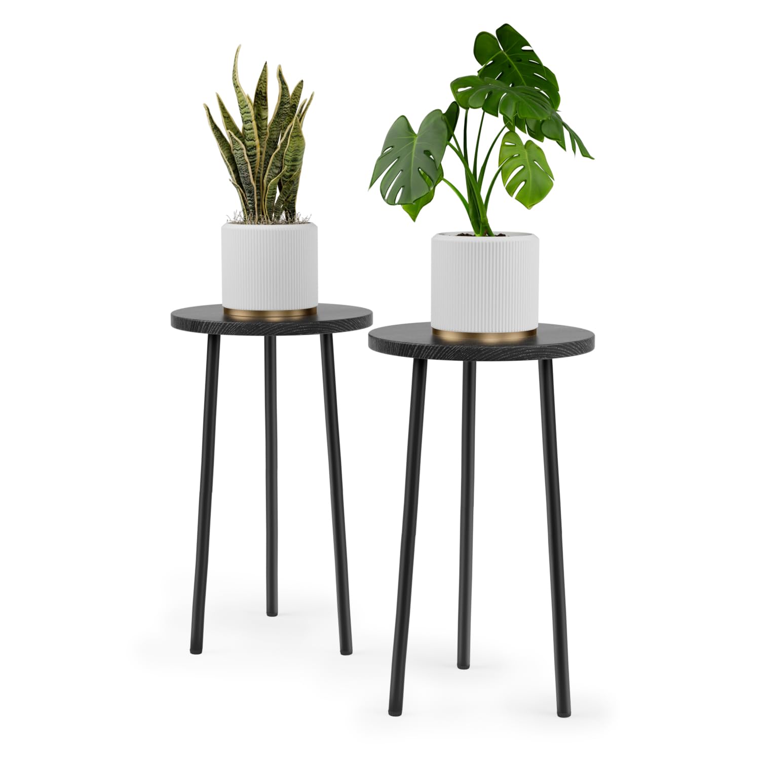 Amazon.com : Plant Stand Indoor 2 Pack: Corner Wood 20 Inch Plant Stand ...