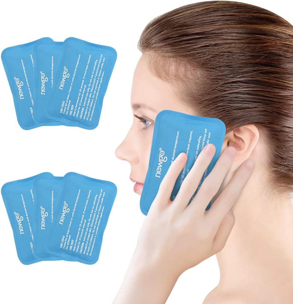Amazon.com: 2 Pack Nose Gel Ice Packs Nose Gel Pack Cold Compress for ...