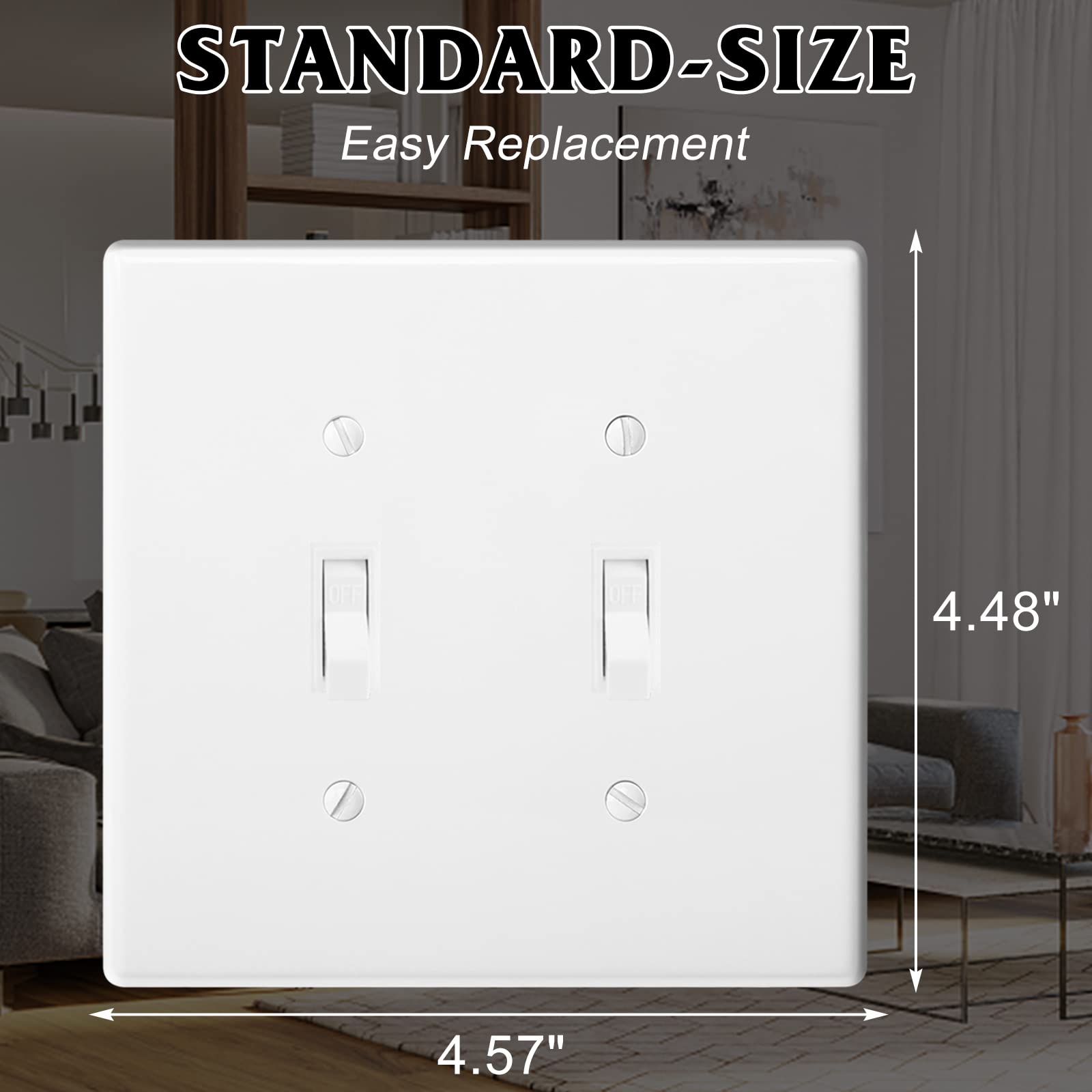 Outdoor Double Toggle Switch Plate