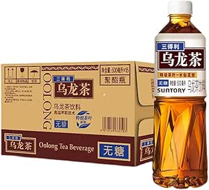 Starry Mart Suntory Oolong Tea Sugar Free Bottled Tea Drink 500ml (15 Bottles) : Amazon.co.uk ...