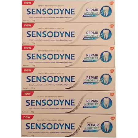 Amazon.com: Sensodyne:"Repair & Protect Extra Fresh" Toothpaste ...