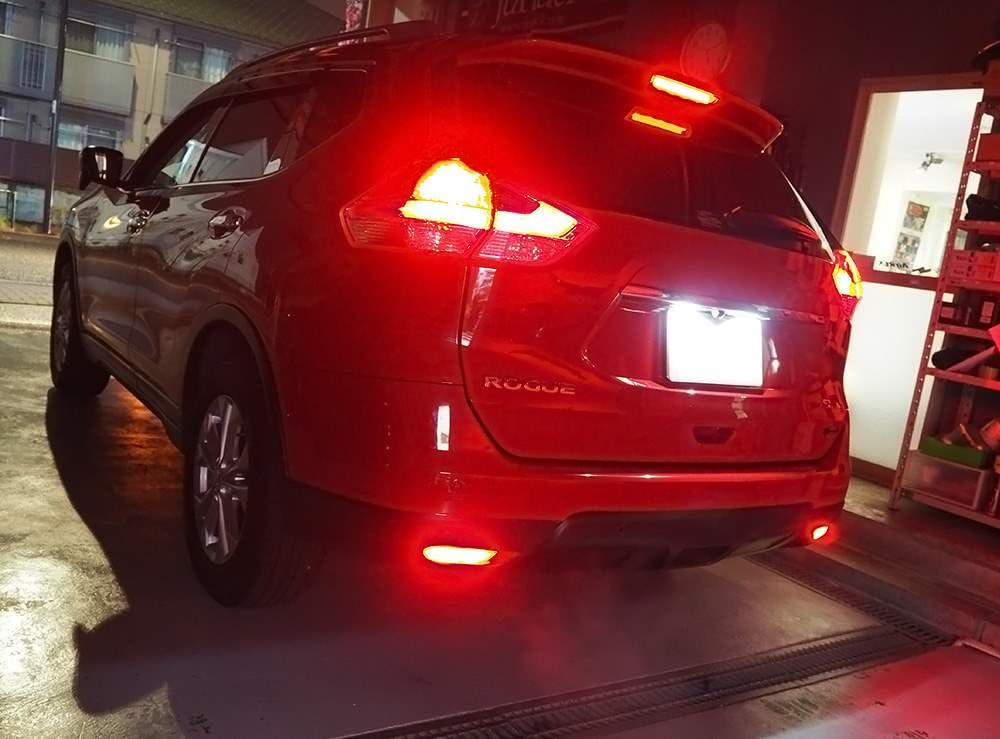 Nissan Altima Led Lights Xotic Tech 2pcs Rear Reflector LED Scanning ...