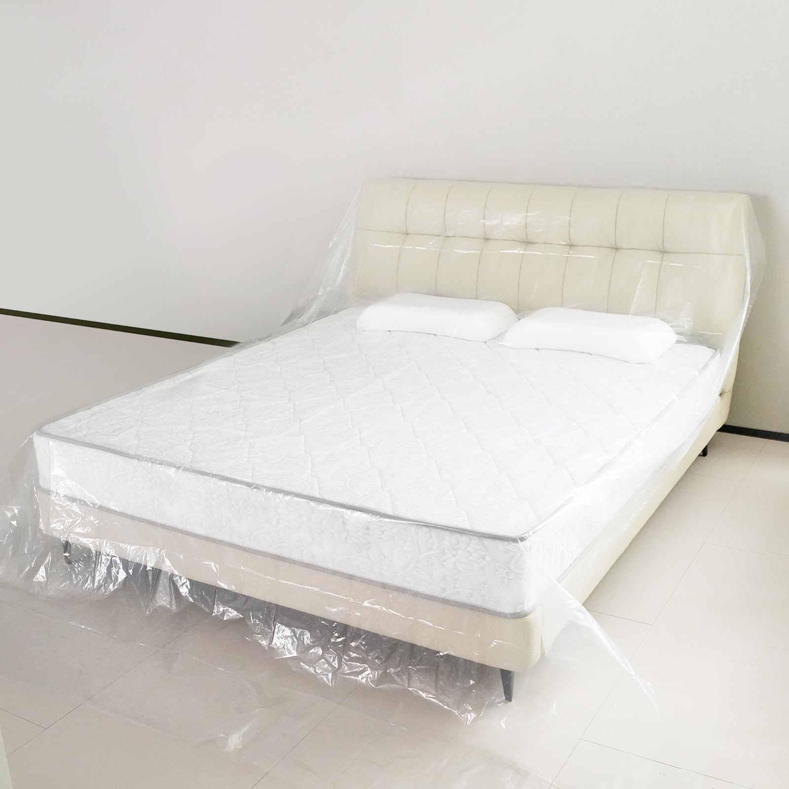 Amazon.com: Lanboon 2 Pack Plastic Covers for Furniture, Plastic Couch ...