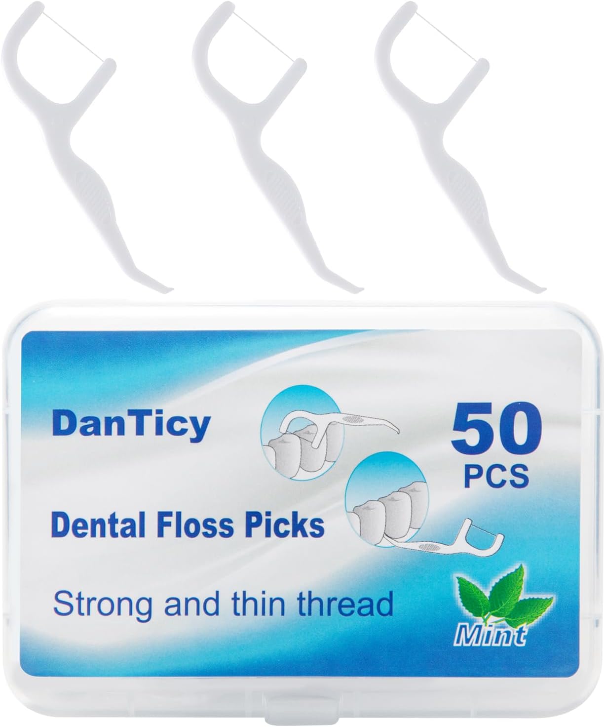 Amazon.com : Dental Floss Picks Extra Strong Professional Clean Flosser ...