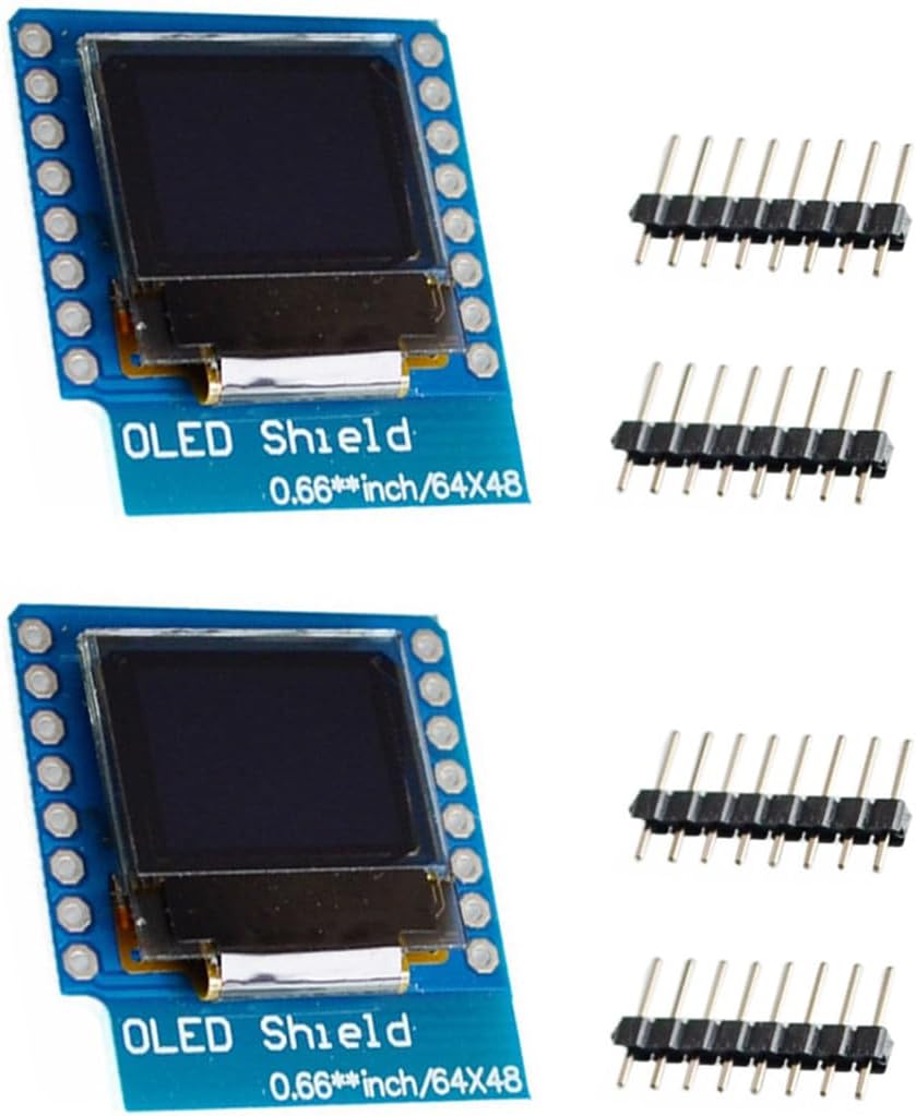 Amazon.com: 0.66 inch OLED Shield I2C IIC Display Mini OLED Module for ...