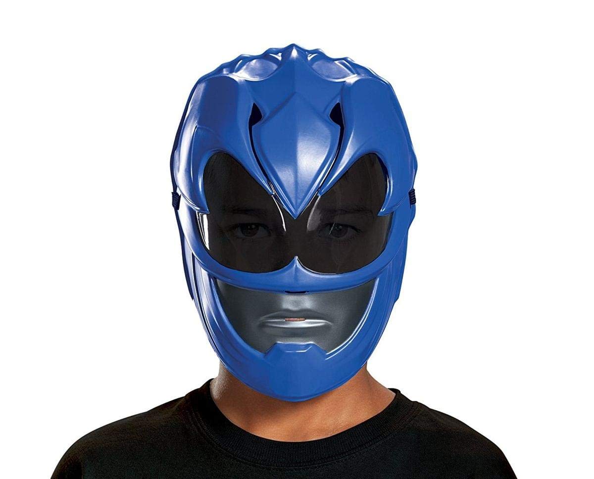 Amazon.com: Disguise Blue Power Ranger Movie Mask for 48 months to 144 ...