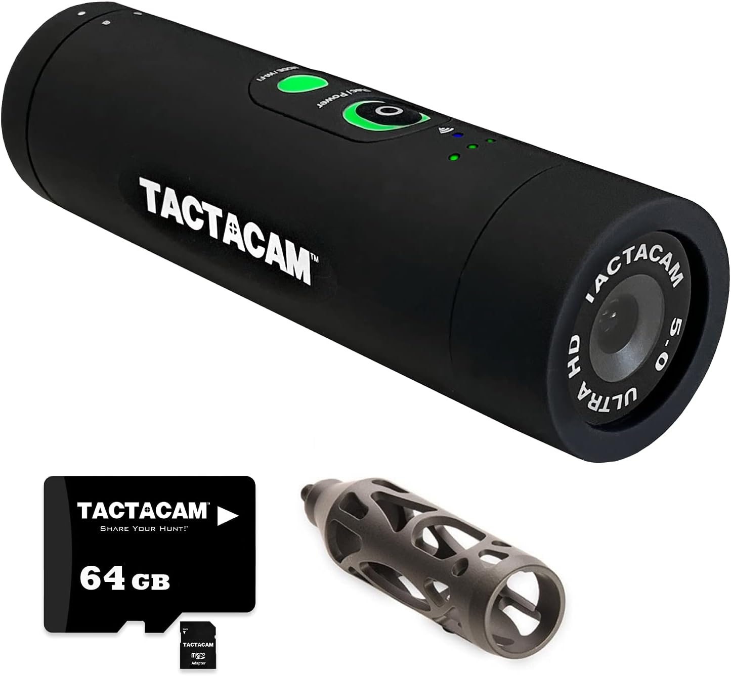 Amazon.com : TACTACAM 5.0 Hunting Action Camera + Bow Stabilizer Mount ...