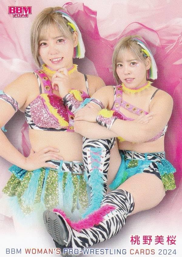 Amazon.co.jp: BBM 女子プロレスカード 135 桃野美桜 (レギュラーカード) 2024 : ホビー