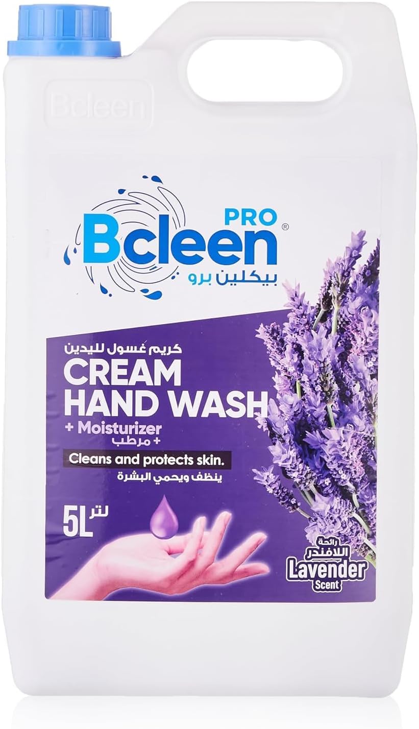 Bcleen بيكلين Cream Hand Wash with Moisturizer Lavender Scent ...