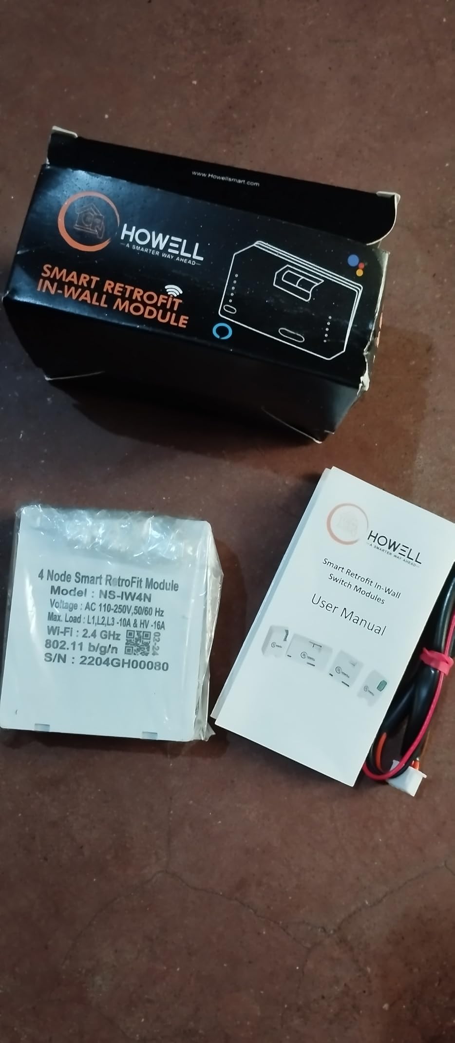 WiFi 3+1 Node Switch | 3 On/Off and 1 Fan Regulator | Retro Fit with Manual Controlwith 2 Year ...