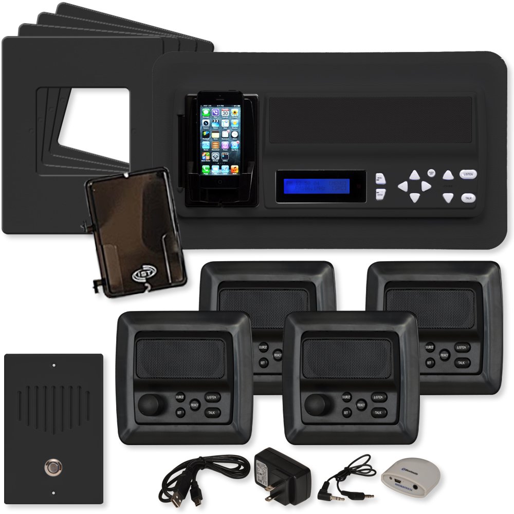 Amazon.com: IST Retro Music & Intercom System Package, 4 Rooms ...
