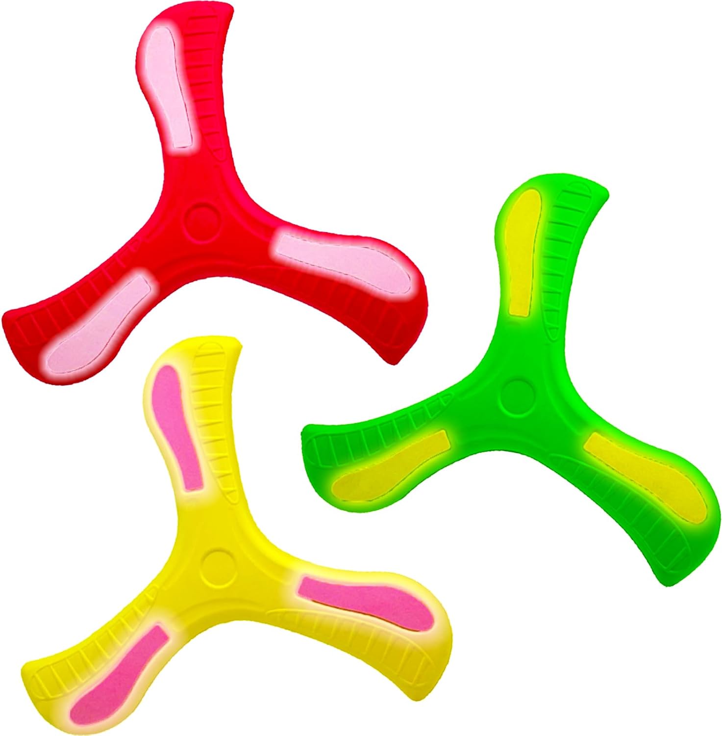BAGUBDR 3 Piece Boomerang Set, Interesting and Exquisite Flying Ring ...
