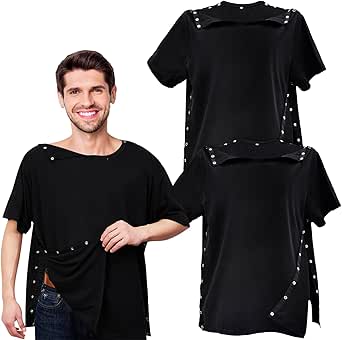 Amazon.com: 2 Pieces Post Surgery Shirt for Men Women Unisex Shoulder ...