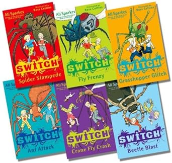 Switch Insect Arc Collection - 6 Books RRP £29.94 (Spider Stampede; Fly ...