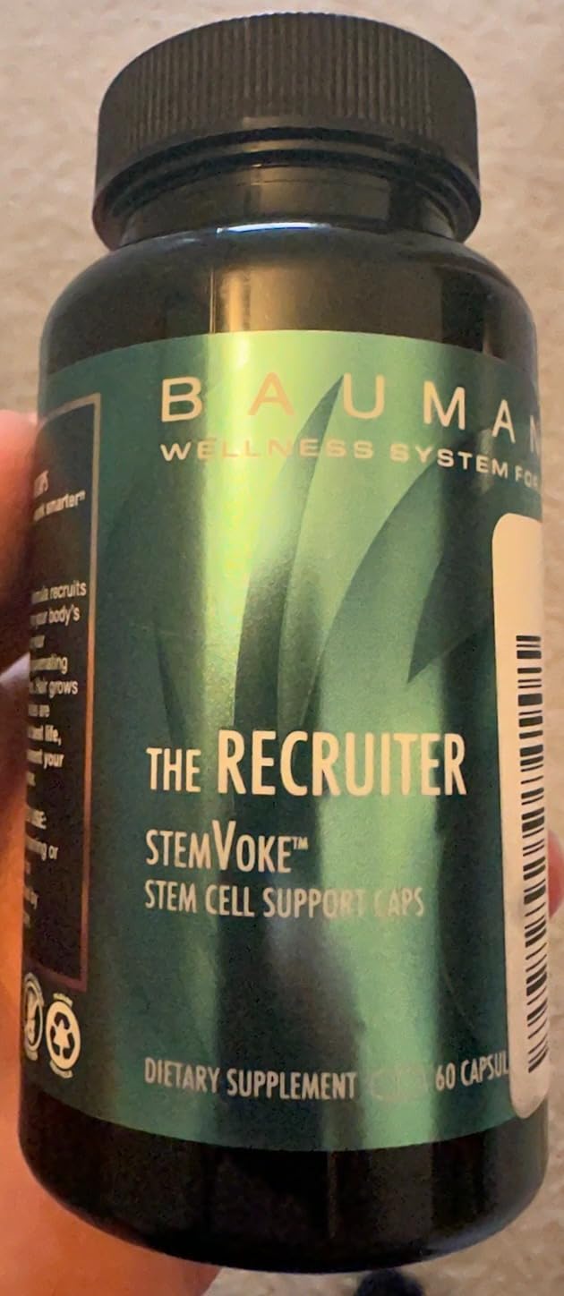 Amazon.com: BAUMAN MD The Recruiter Stem Cell Support Supplement ...
