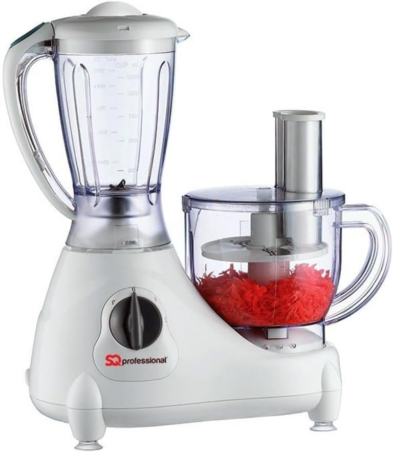 Amazon.com: SQ Professional White 600W Electric Multi Food Processor ...