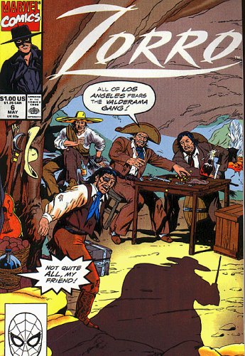 Amazon.com: Zorro Comic #6 By Marvel Comics (6 May) (6 May): None ...