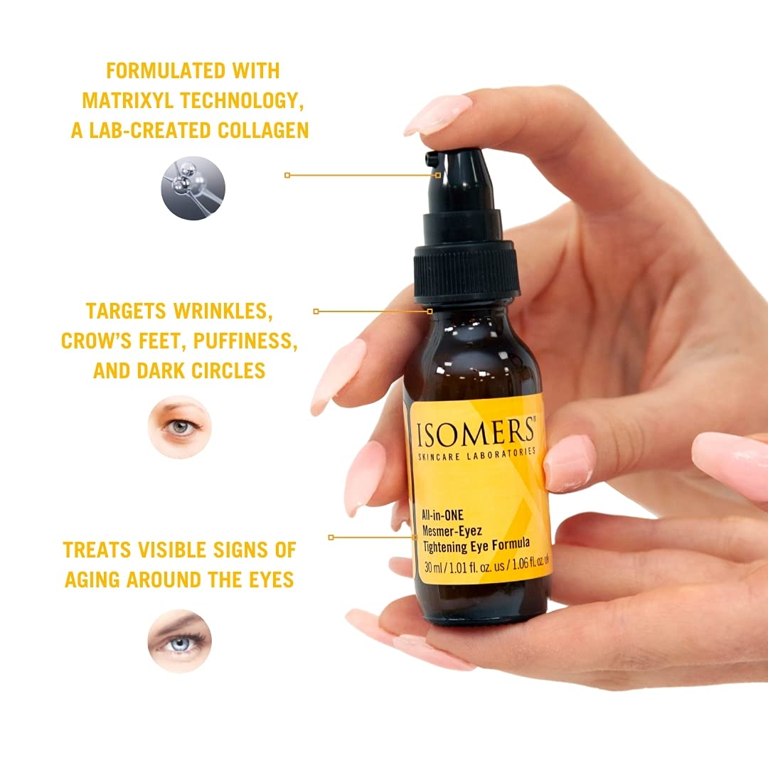 Buy Isomers All-in-One Mesmer-Eyez Eye Tightening Formula 30 ml, Eye ...