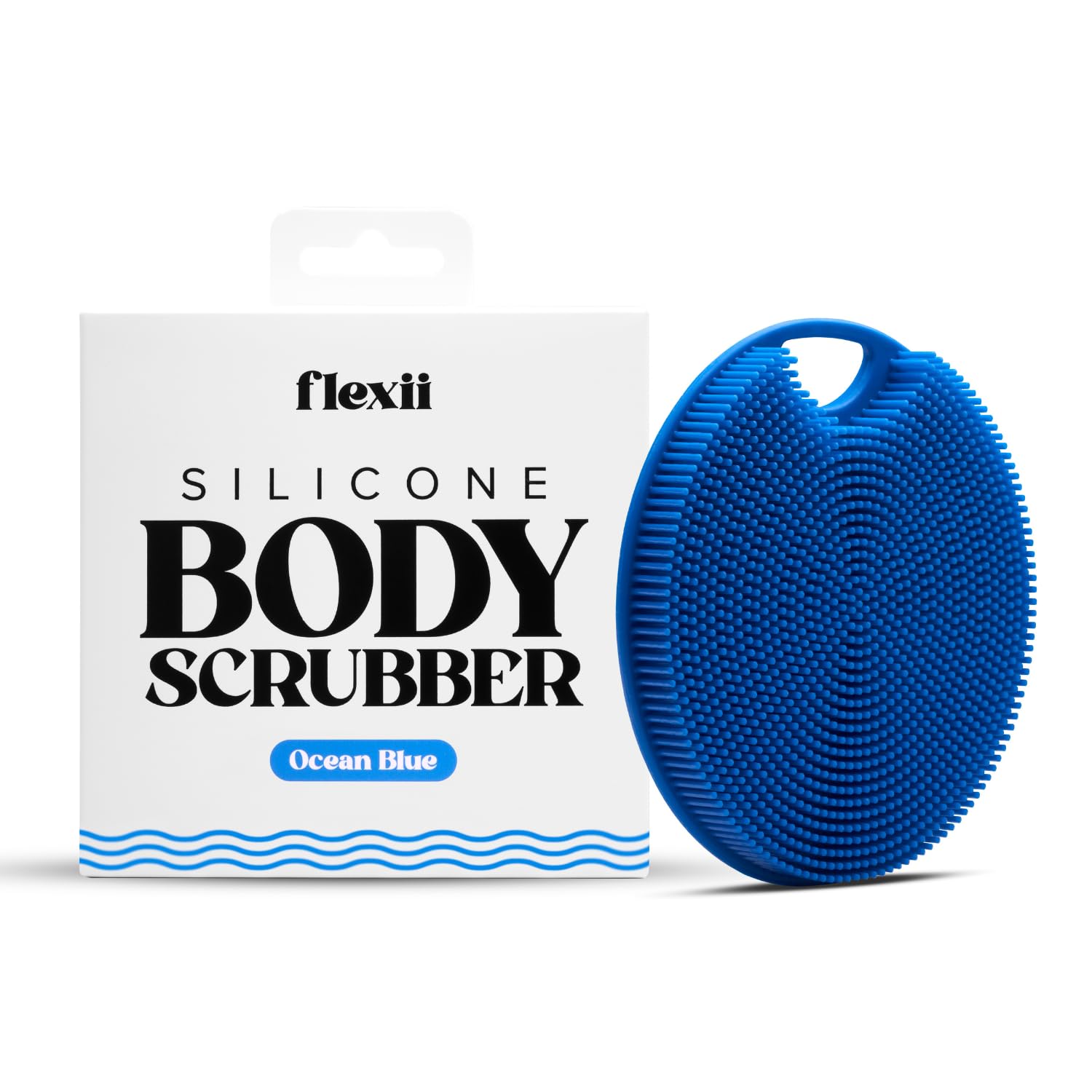 Amazon.com : flexii® Silicone Body Scrubber - Exfoliating Shower Body ...