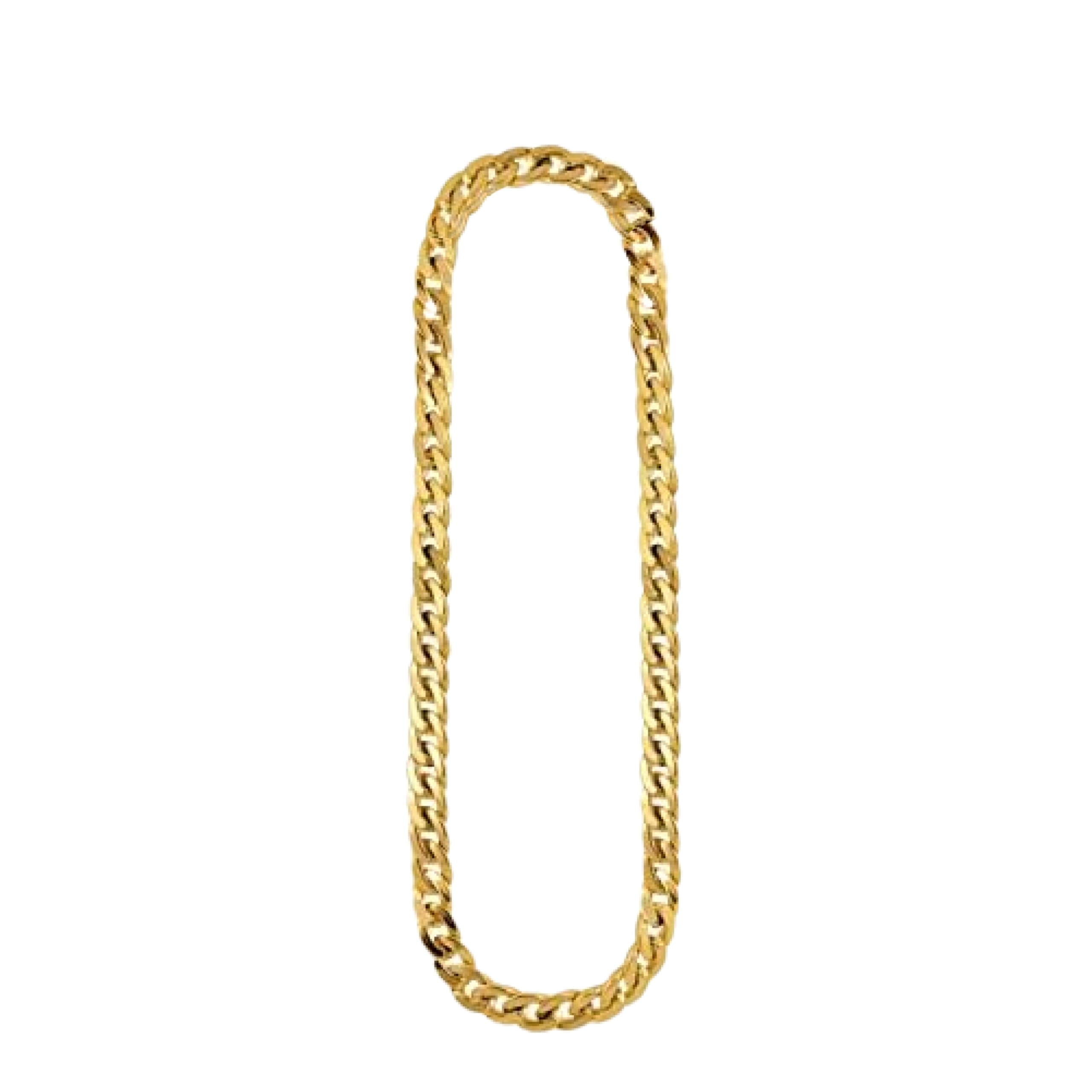 Lizzy Golden Gangster Chunky Chain | 90s 70s Hip Hop Halloween Fancy ...