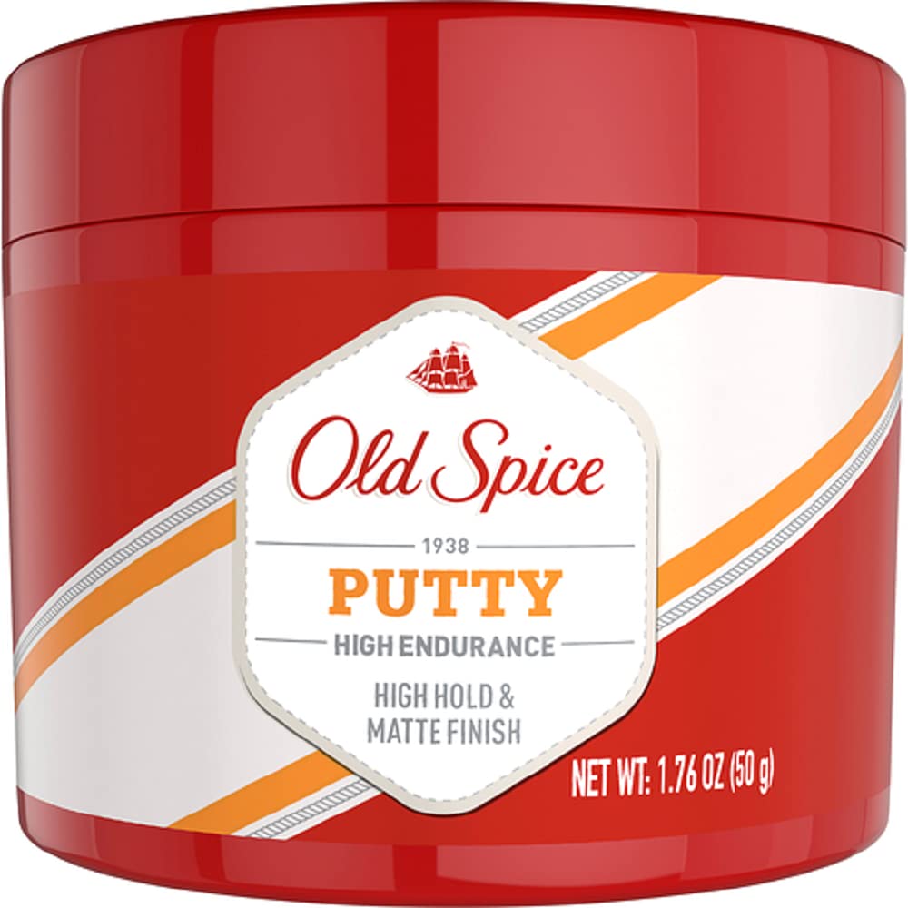 Amazon.com: Old Spice Putty High Hold and Matte Finish, 1.76 oz ...