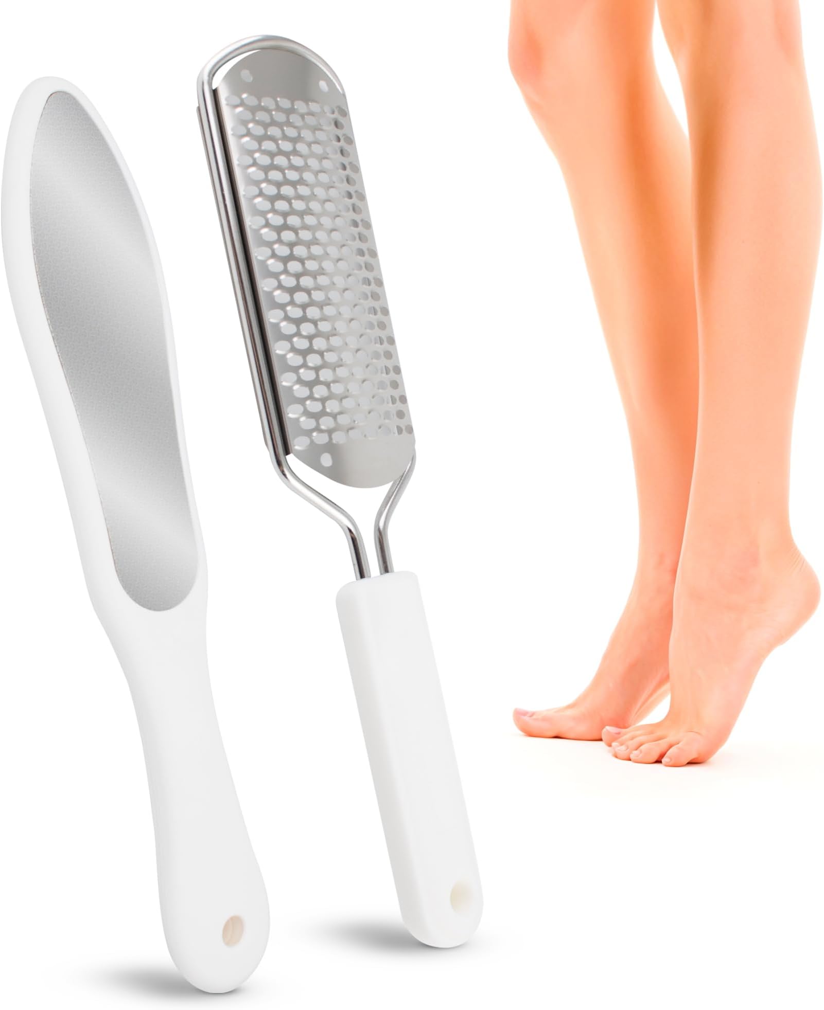 Amazon.com : Riorre Professional Foot Scrubber for Hard Skin - Pack 3 ...