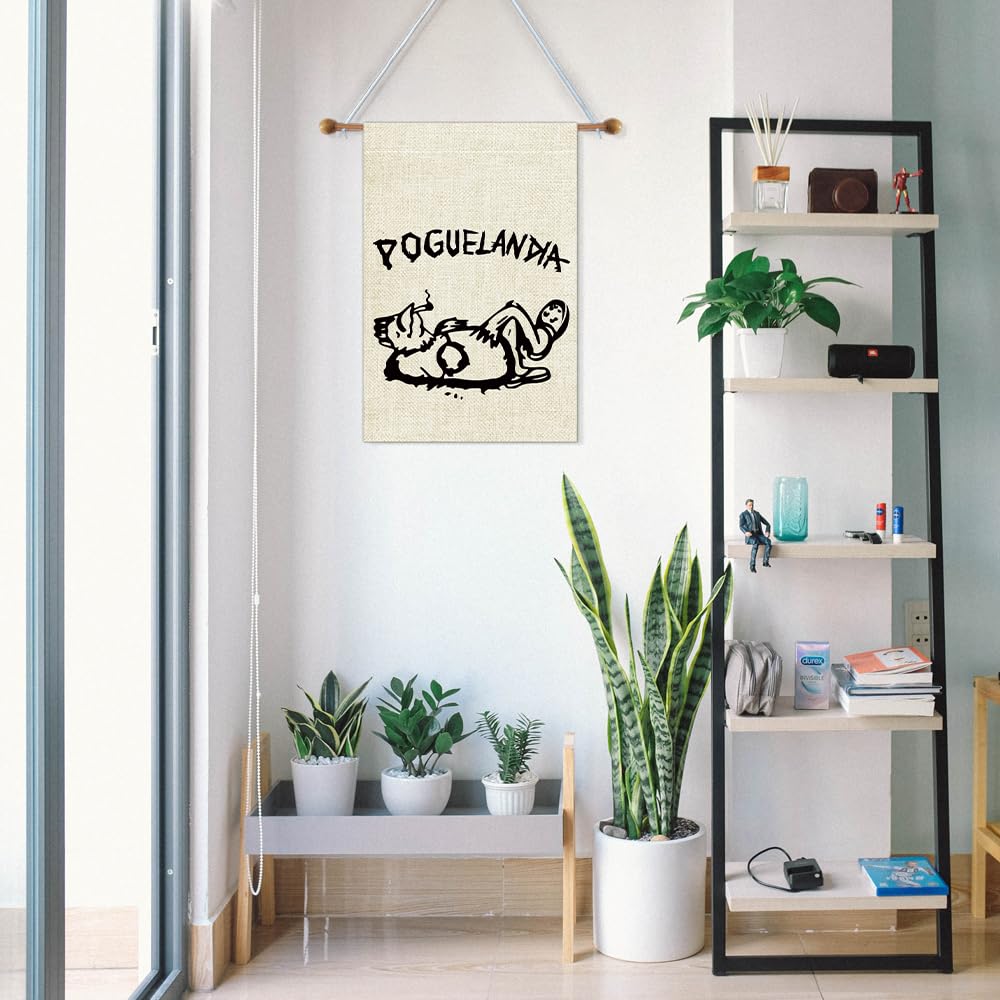 Snapklik.com : Poguelandia Funny Flags For Room, 12x18 Inch Meme Flags ...