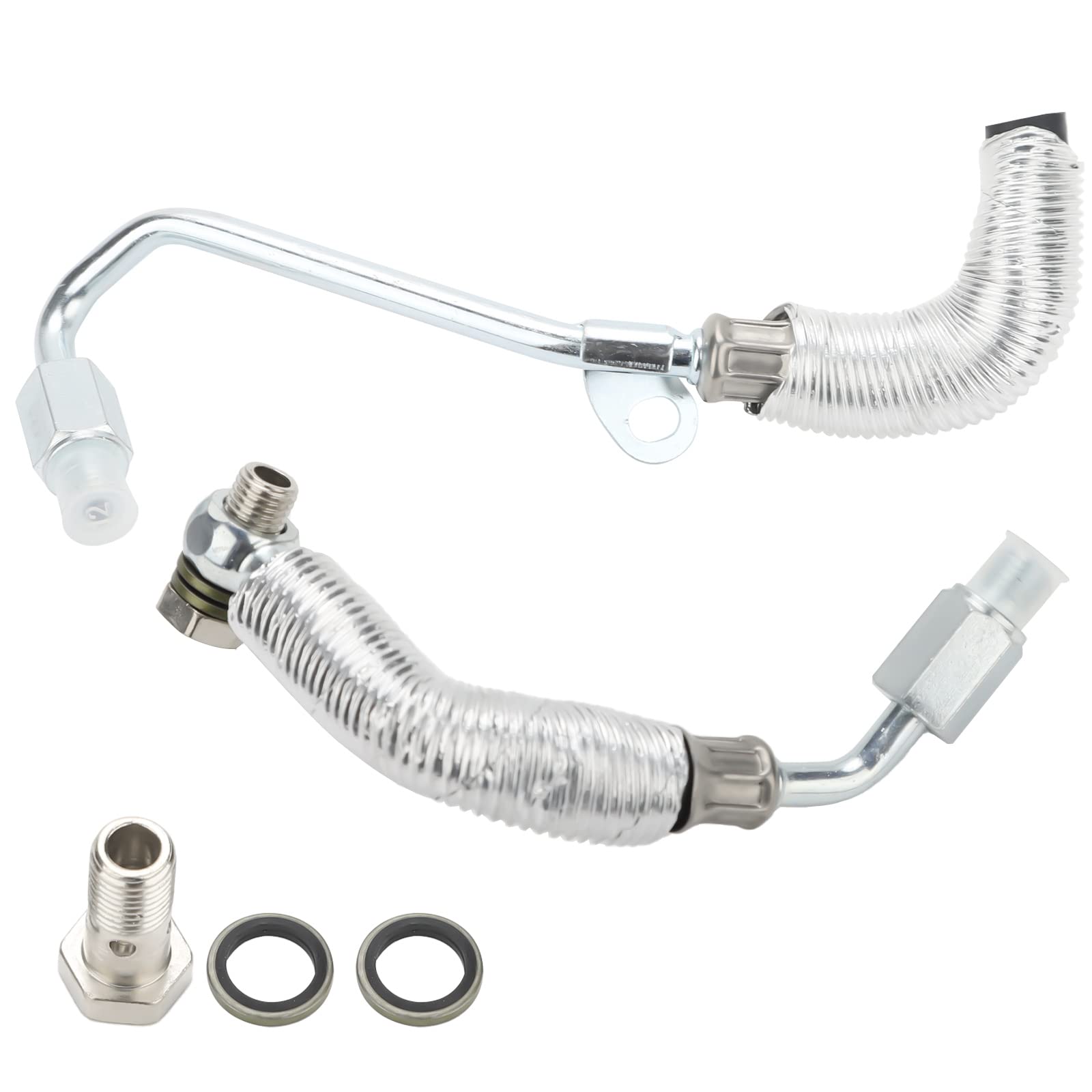 Snapklik.com : ZONFANT Turbocharger Coolant Return Hose Line Compatible